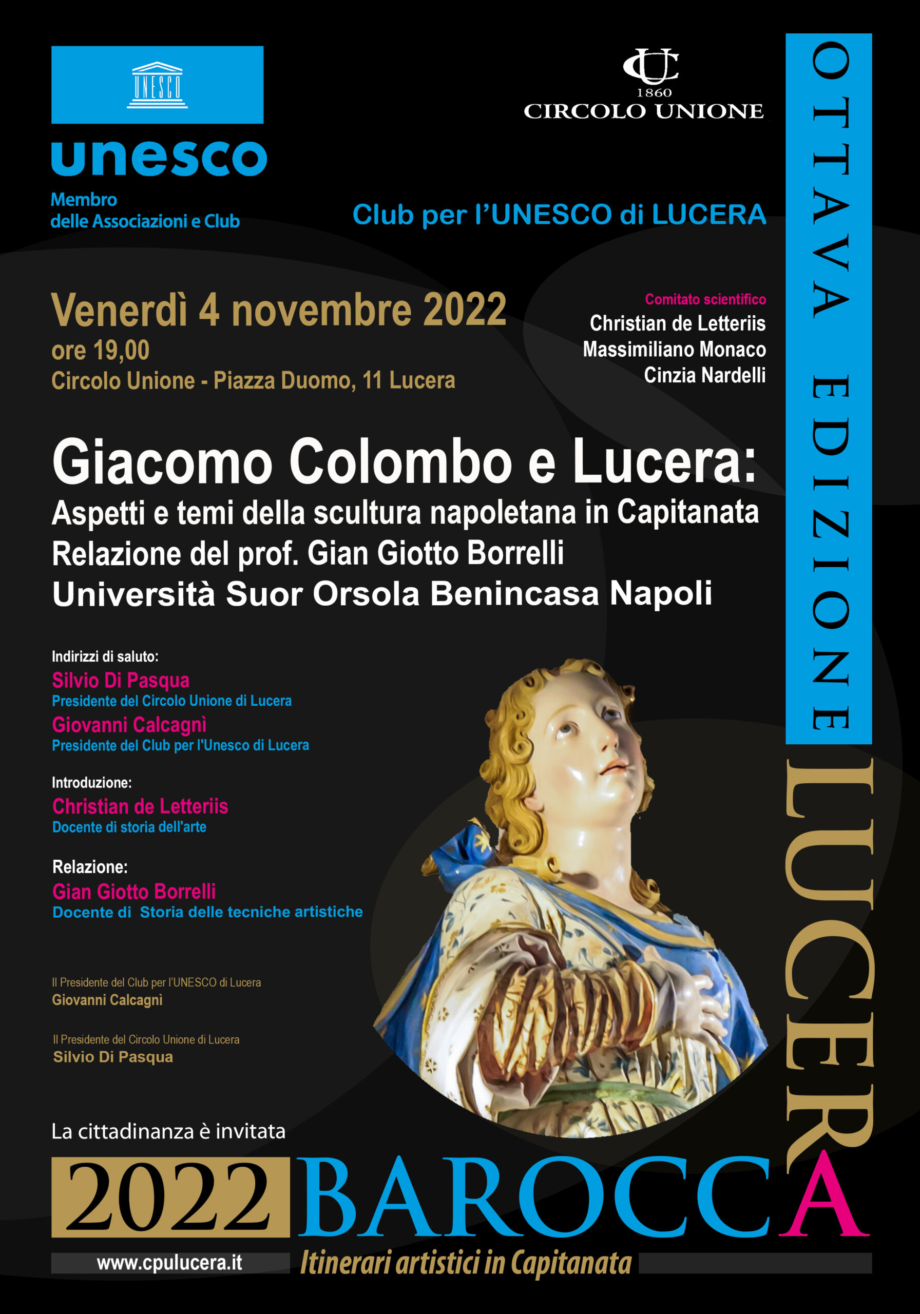 Convegno sulla Lucera Barocca con Giacomo Colombo: Aspetti e temi della ...